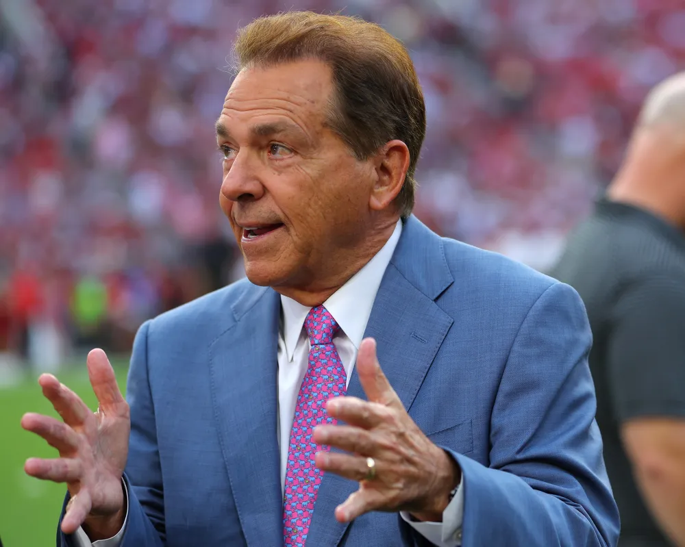 Nick Saban and Miami’s Mario Cristobal Go Viral With CFP Exchange ...