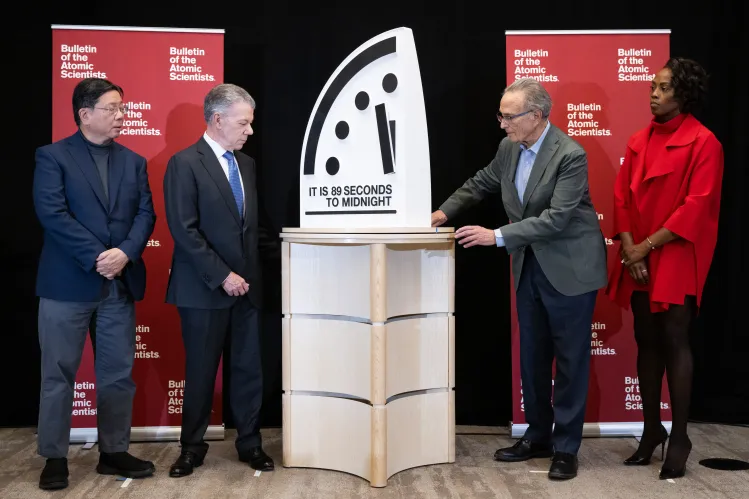 Doomsday Clock 2026: Scientists Prediction Reveals Self-Annihilation is ...