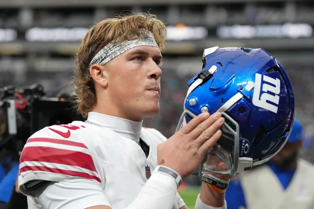 Giants QB Jaxson Dart Avoiding Contact is ‘Not An Option,’ Says ...