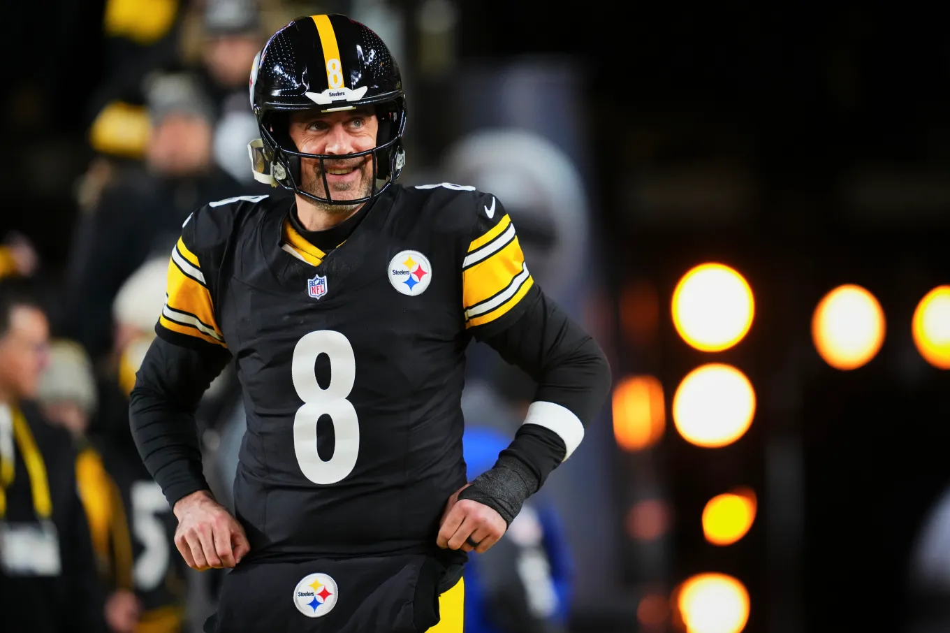 Steelers’ Aaron Rodgers Makes History Against Texans in NFL Playoffs ...