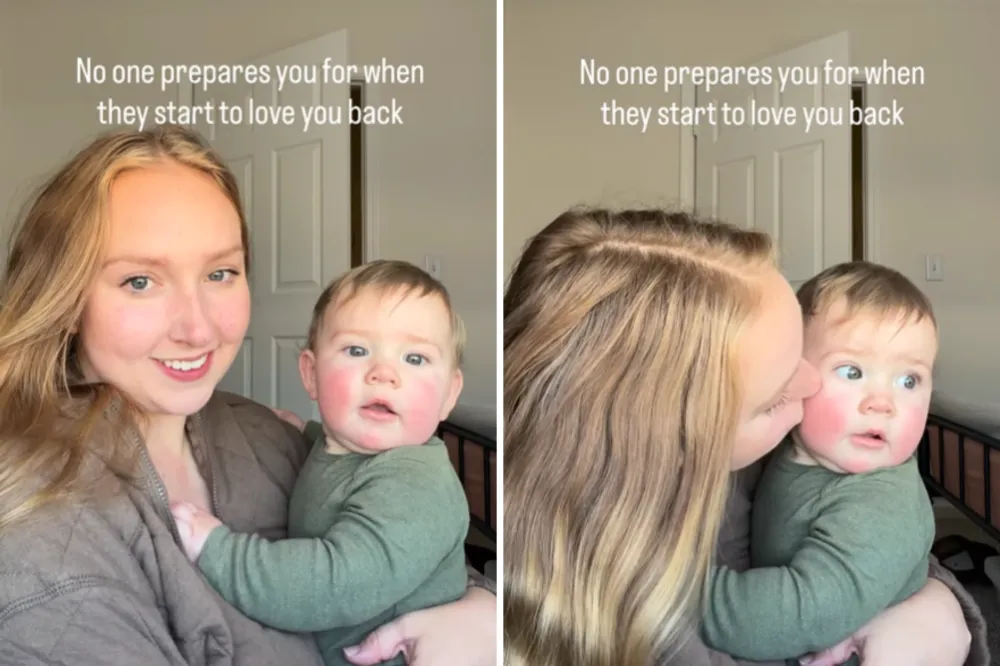 Moment Baby Boy Shows Mom He’s Starting To ‘Love You Back’ Melts Hearts ...