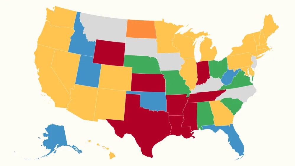 Map Shows States That Have Handed Over Voter Information to Trump Admin ...