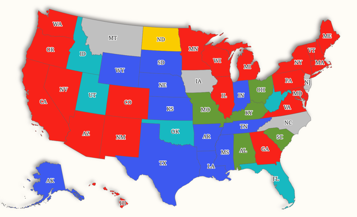 Map Shows States That Have Handed Over Voter Information to Trump Admin ...