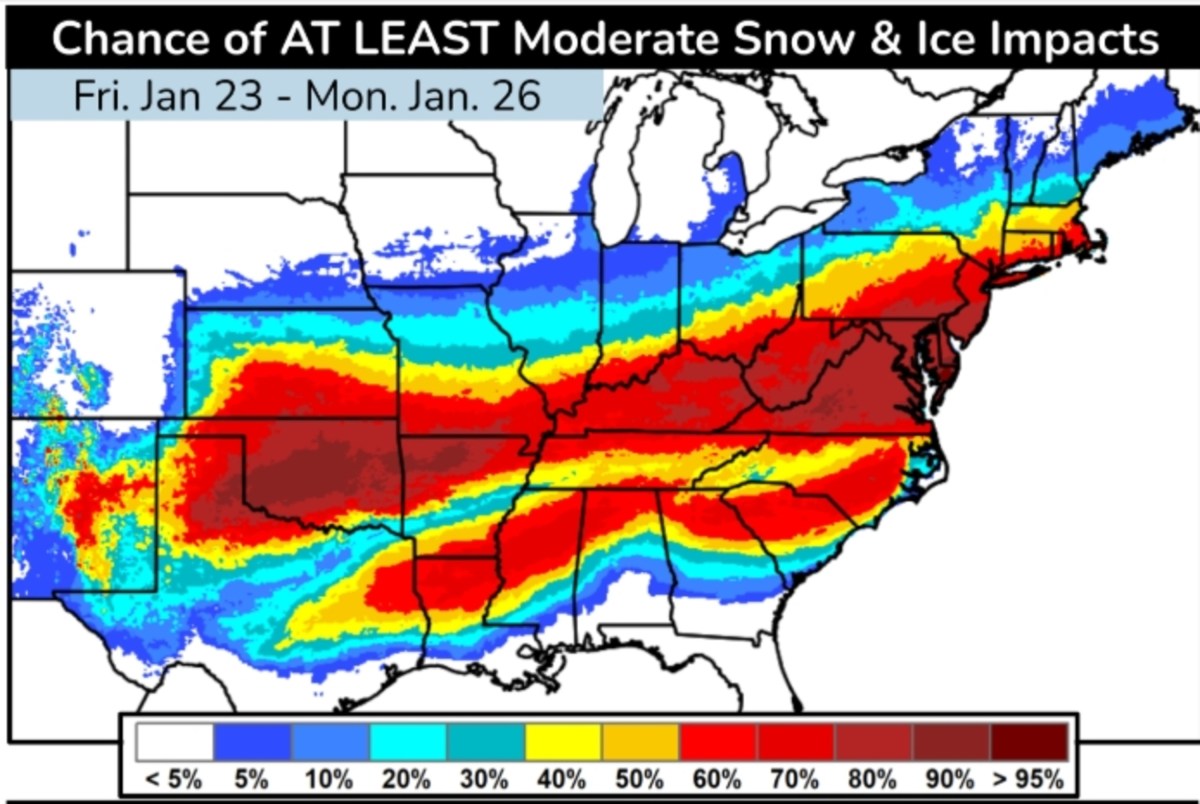 New Winter Storm Maps Reveal Path Change - Newsweek