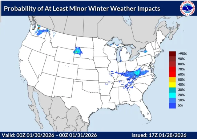 New winter storm's path revealed in 3 maps - Newsweek