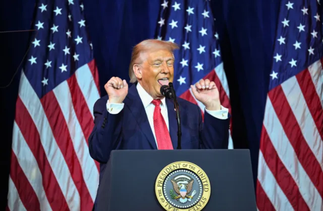 Trump’s ‘Pink Hair’ Sparks Buzz at Kennedy Center - Newsweek