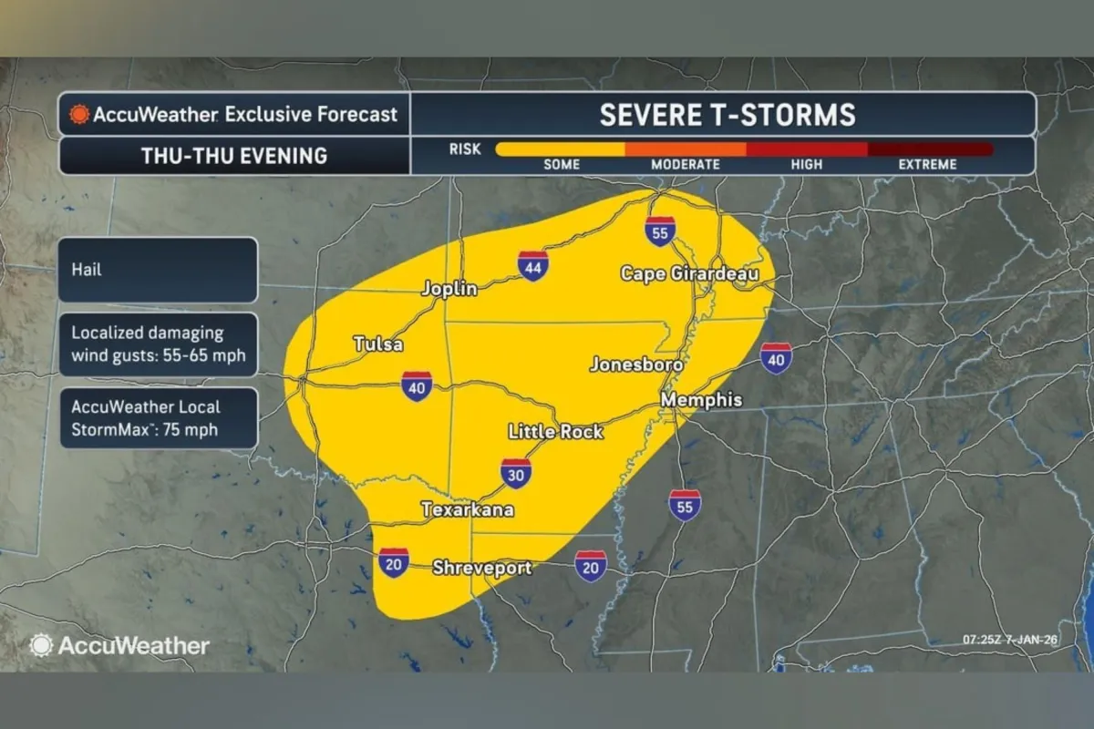 Maps Show Where Severe Weather Threatens Millions This Week - Newsweek