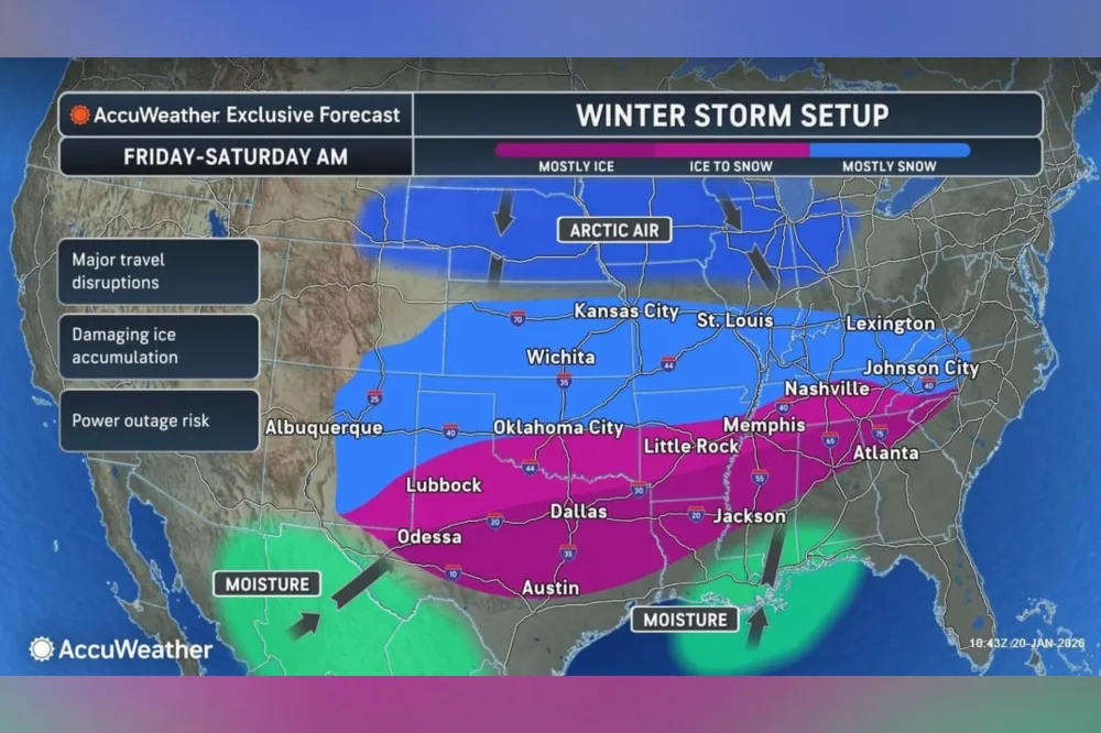 Forecasters Issue Update as 'Major' Winter Storm Looms - Newsweek