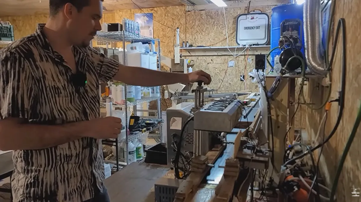 Man Turns Tiny Shop Into Automated Factory, Producing $3M Products Per ...