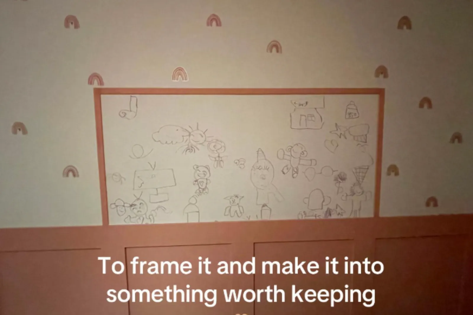 Mom Discovers 4-Year-Old Drawing All Over Wall—Her Reaction Goes Viral ...