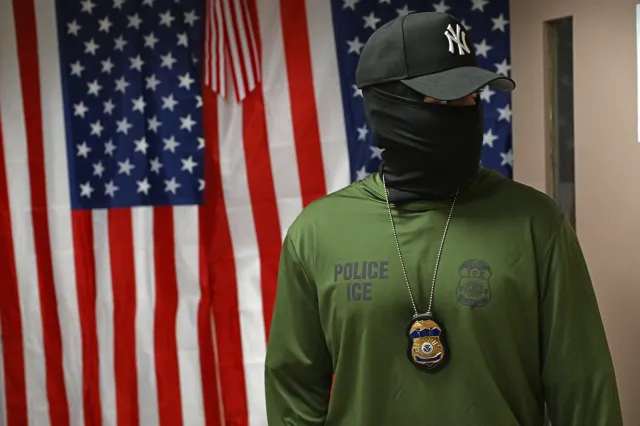 Trump Admin Scores Legal Win Against California Mask Ban for ICE - Newsweek
