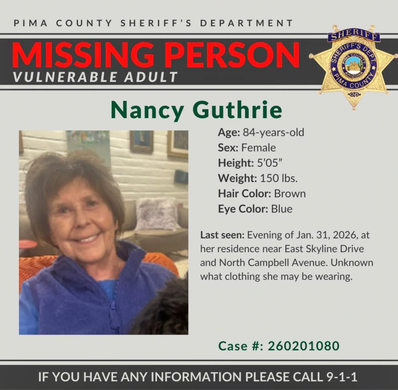 Anonymous Donor Adds $100K to Nancy Guthrie Reward - Newsweek