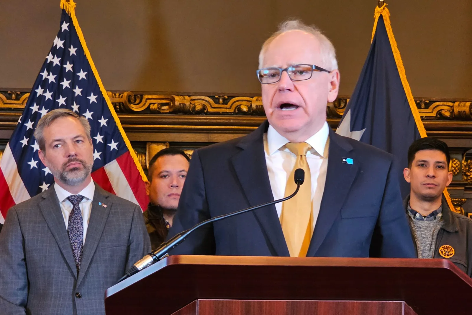 Tim Walz 'Would Rather Eat Glass' Than Be a US Senator - Newsweek