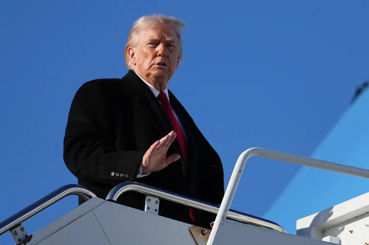 Donald Trump's Presidents' Day Message Compared to Gavin Newsom's ...