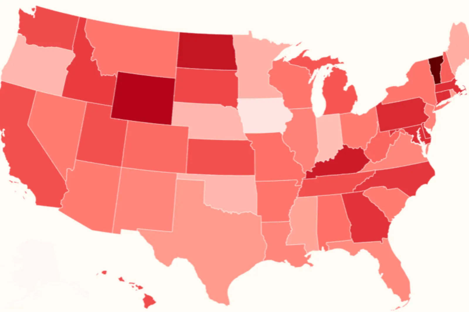 Map Reveals Most—And Least—Popular State Governors - Newsweek