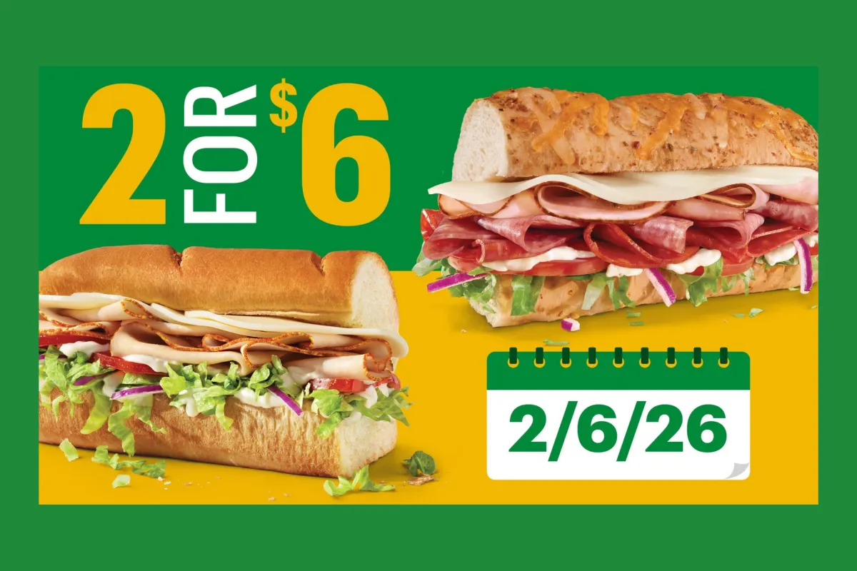 Subway Announces ‘One Day Only’ Deal - Newsweek
