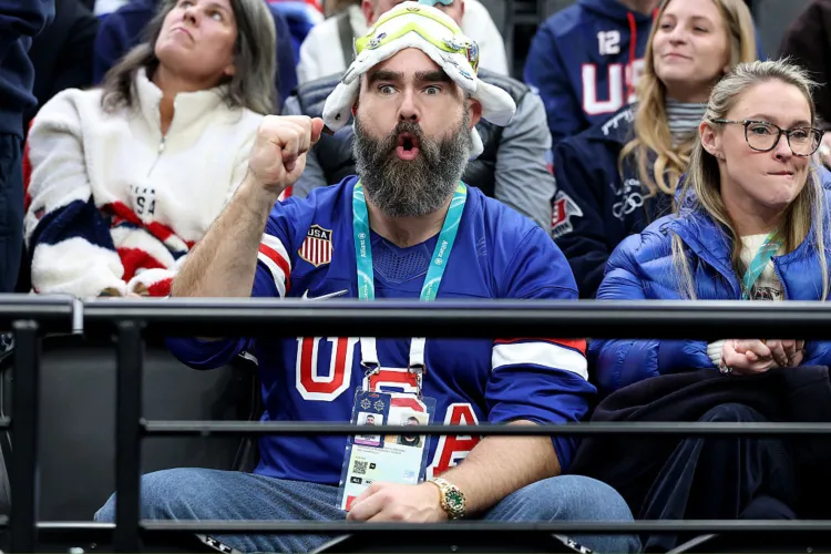 Jason Kelce Reveals One Olympic Sport He Tried for ‘A Humbling ...