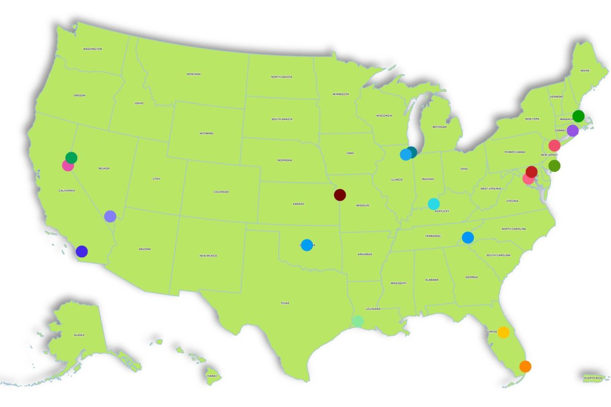 Map Shows Where All Gordon Ramsay’s US Restaurants Are - Newsweek