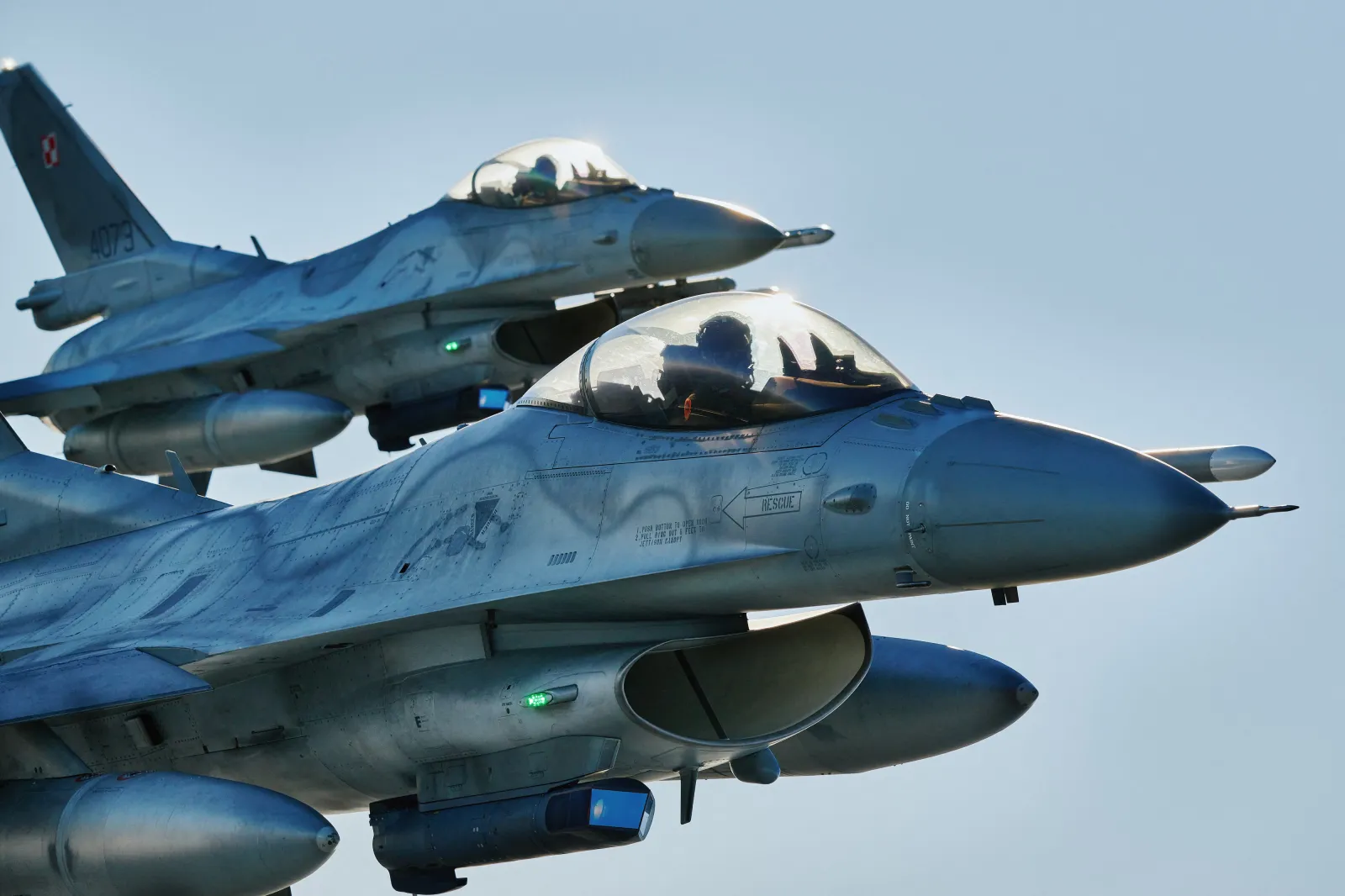 NATO scrambles fighter jets to defend against "massive" Russian attack ...