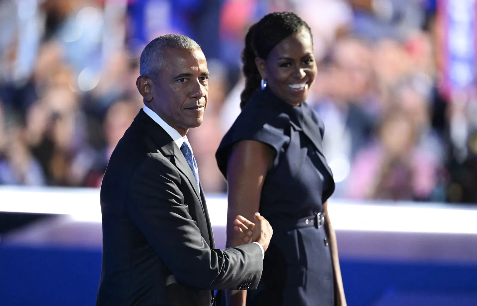 Obamas Ignore Trump Ape Post in First Comments Since Backlash - Newsweek