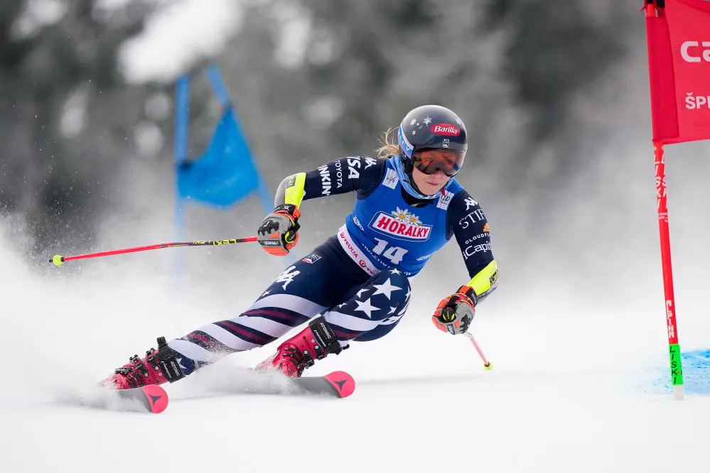 Mikaela Shriffin Has Strong Reaction to Team USA Gold at Winter ...
