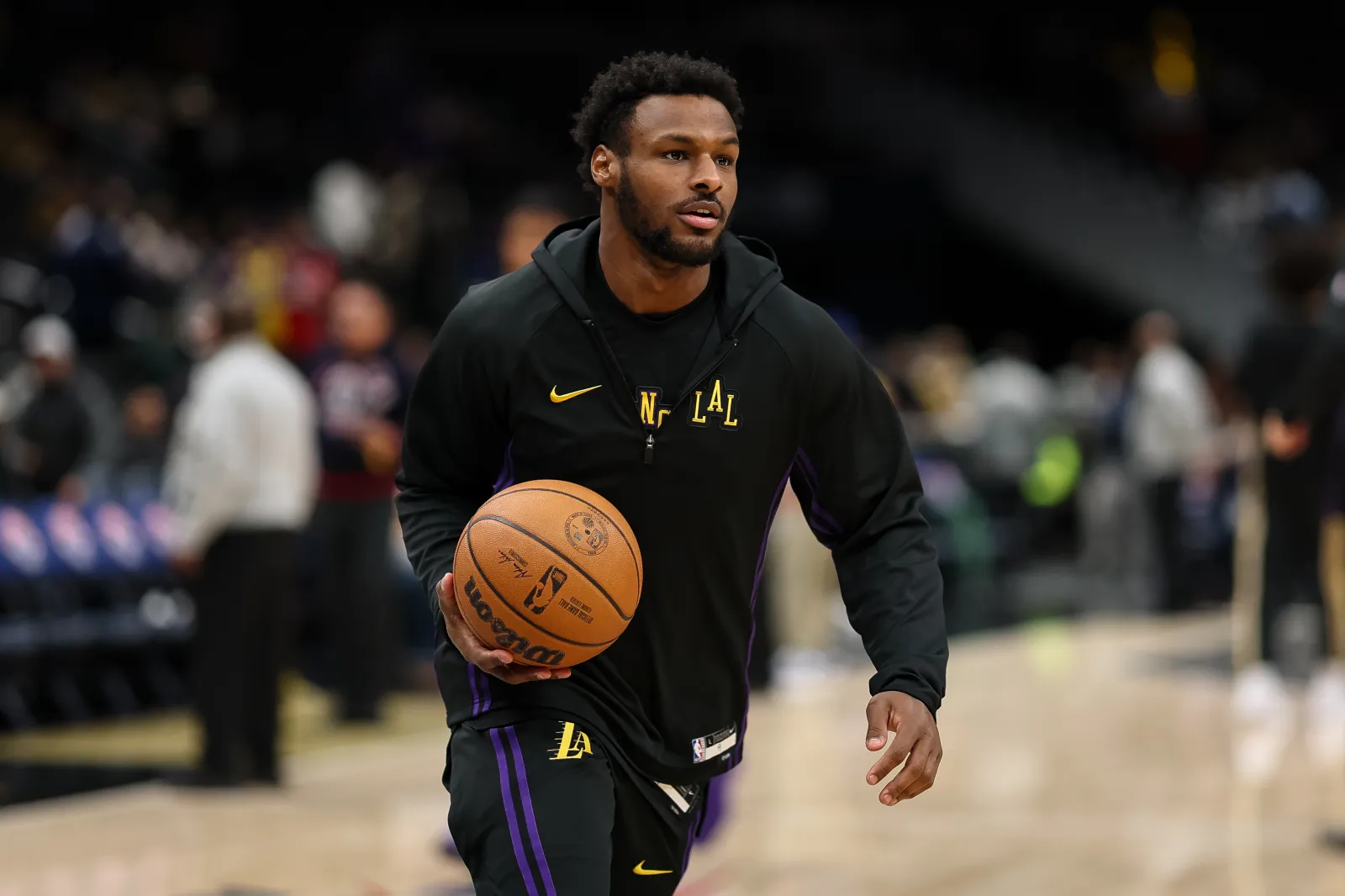 NBA Fans React to Bronny James’ Promising Night vs Spurs - Newsweek