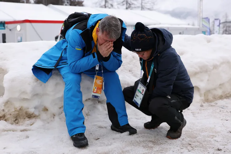 Father of Ukrainian Athlete Goes Viral for Reaction to Son’s Olympic ...