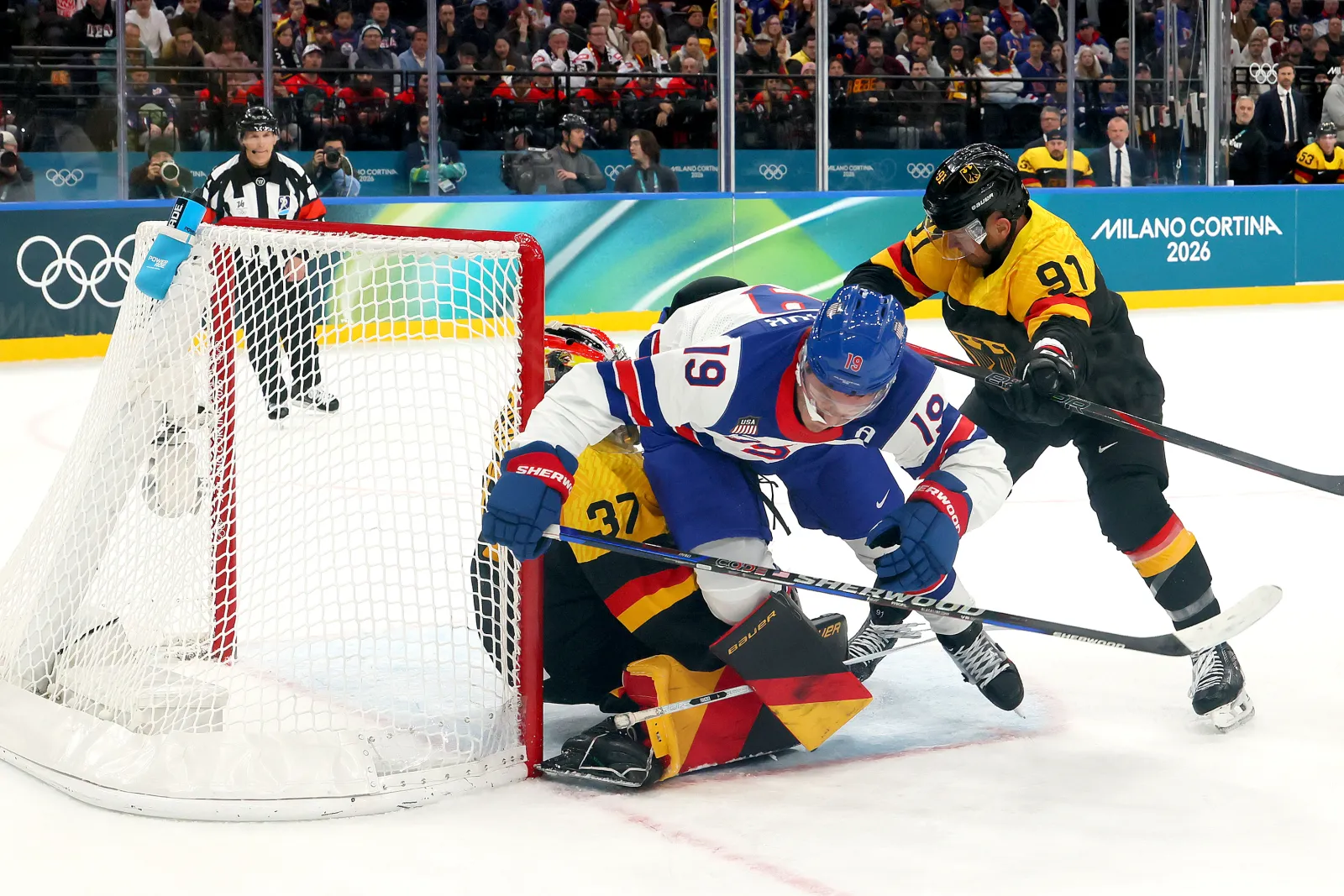 Olympic Referee Under Fire After Attack on Matthew Tkachuk Stops USA ...