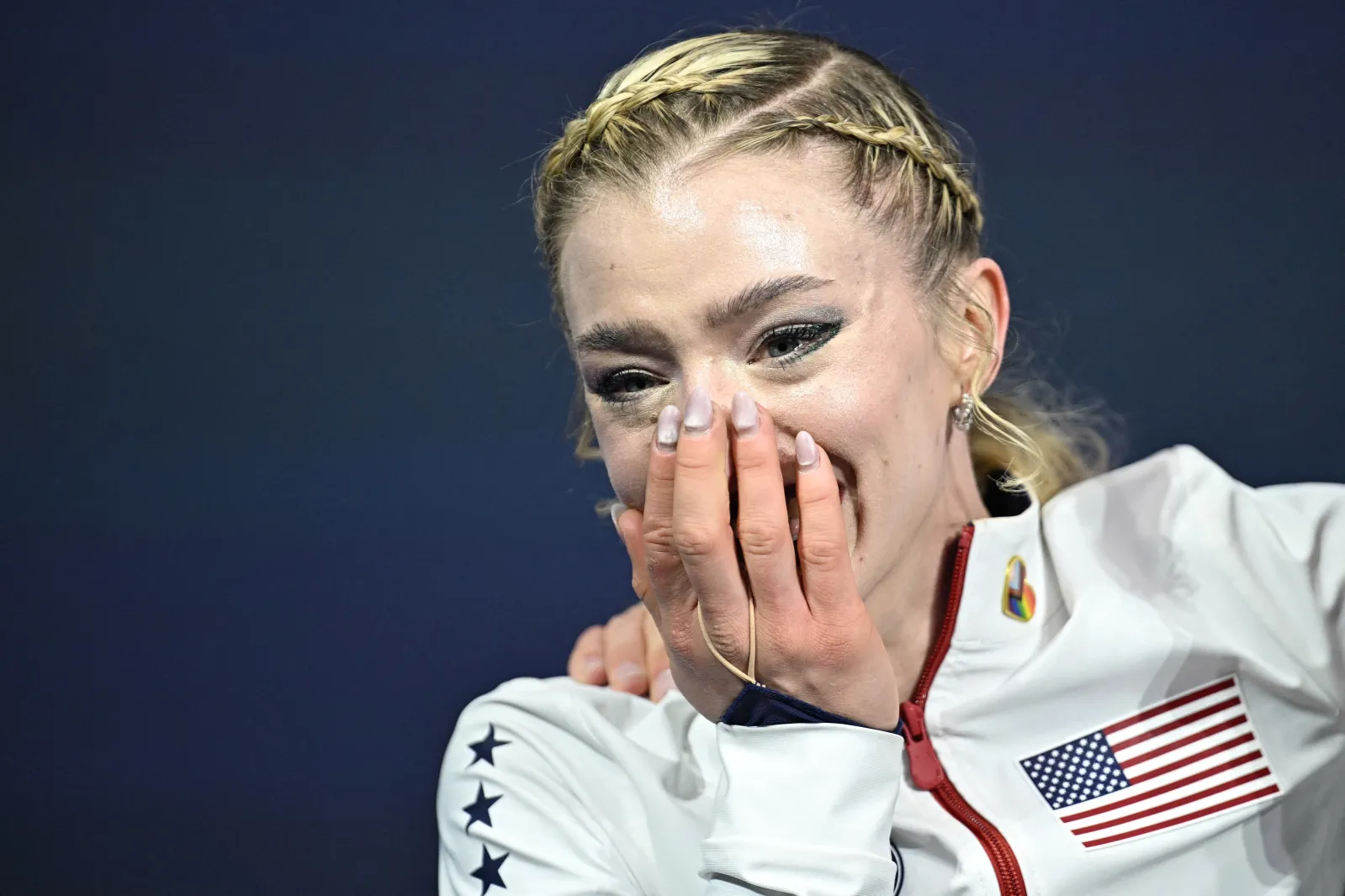 Cameras Catch What Amber Glenn Said Immediately After Final Olympic ...
