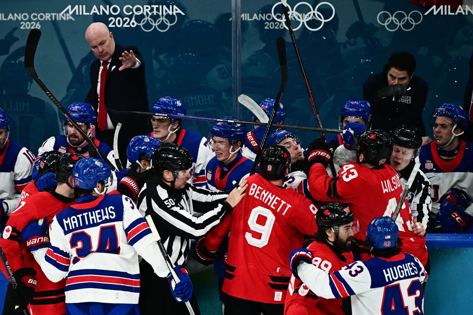 USA Fans Blast Officials Over Canada-Favored Calls in Gold Medal Game ...