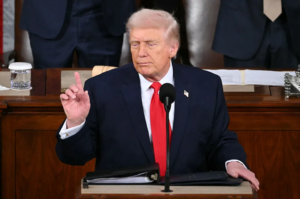 State of the Union: Trump Breaks Length Record With 90‑Minute SOTU ...