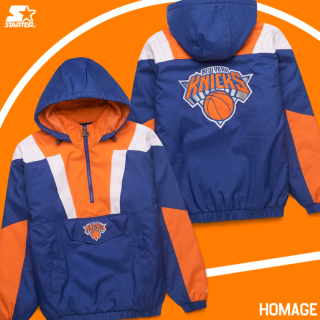 HOMAGE x Starter Launch Retro 90s NBA Pullover Jacket Ahead of All-Star ...