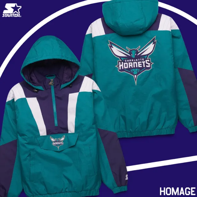 HOMAGE x Starter Launch Retro 90s NBA Pullover Jacket Ahead of All-Star ...