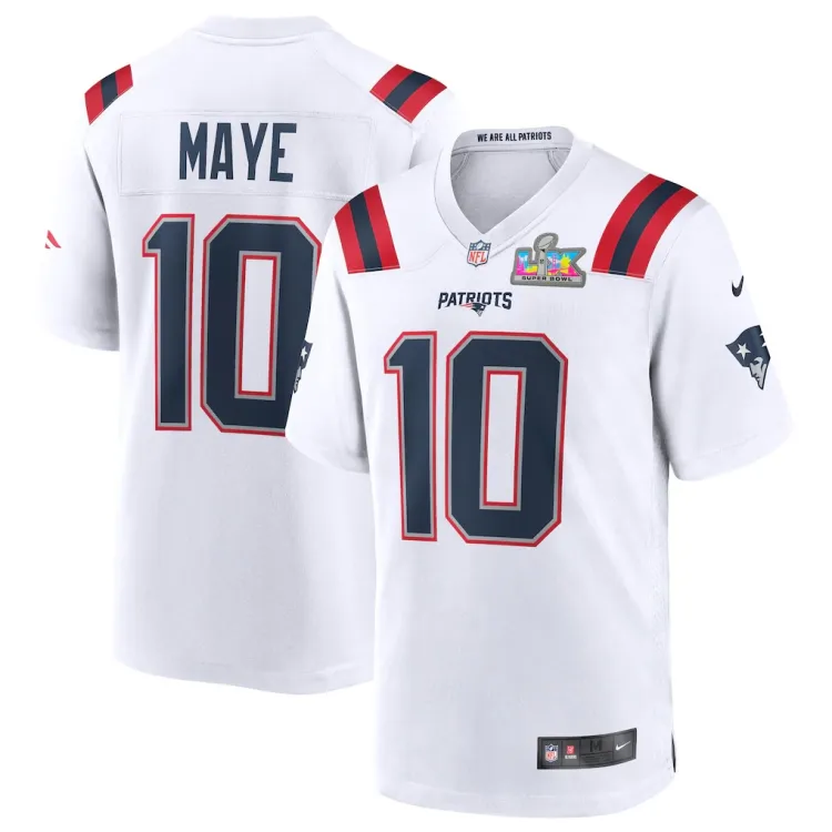 How To Buy Drake Maye New England Patriots 2026 Super Bowl LX Patch ...