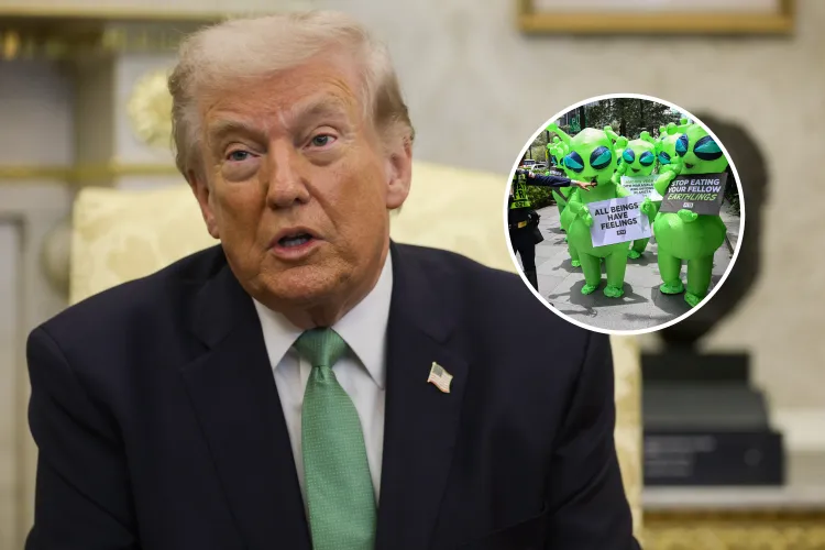 Chances of Trump releasing alien files - Newsweek