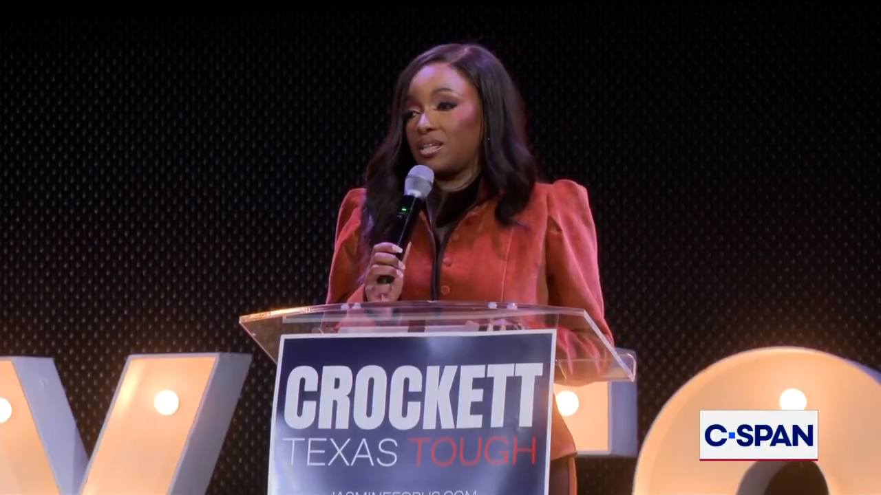 Crockett Complains Voters Have Been ‘Disenfranchised’ After Primary ...