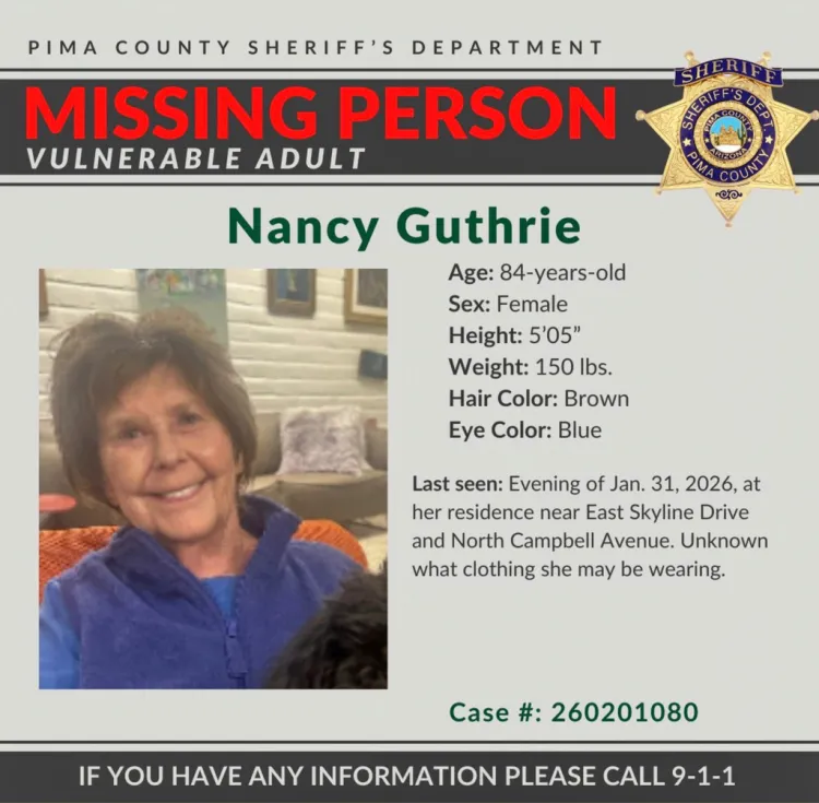 Nancy Guthrie Update: Retired FBI Agent Says Case Has ‘Red-Hot’ Leads ...
