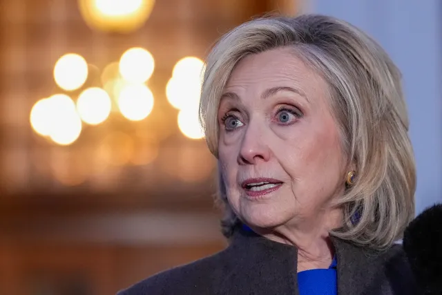 Video shows Hillary Clinton angrily storm out of Epstein deposition ...