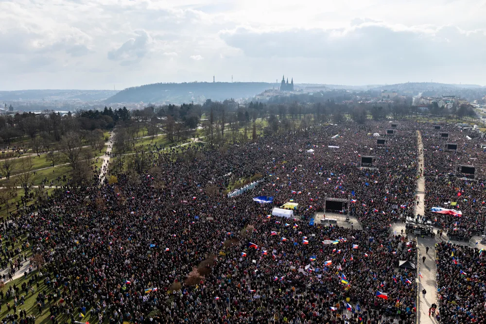 Photos Show Tens of Thousands of Protesters in Prague: What to Know ...
