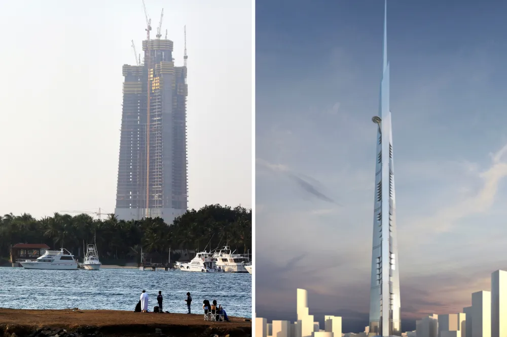 Construction Soars on World's Tallest Building - Newsweek