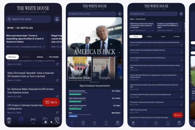 White House Reveals New App After Cryptic Posts: Full List of Features ...