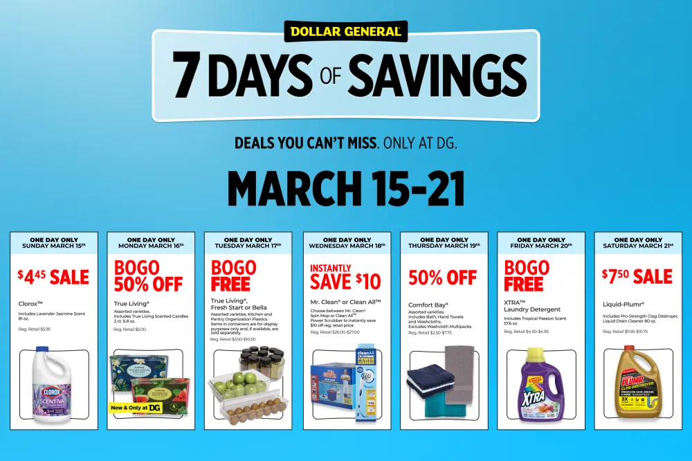 Dollar General Launches ‘Great’ 7-Day Sale for Spring 2026 - Newsweek