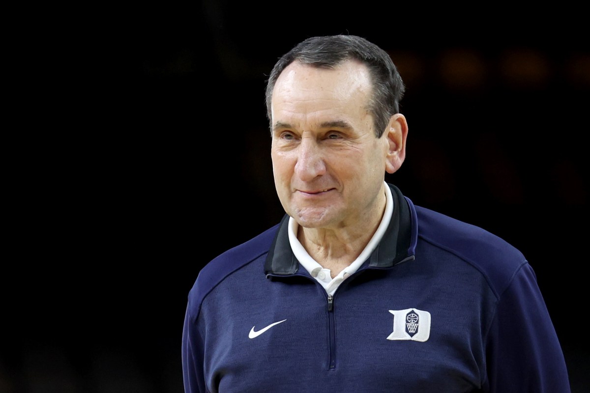 Mike Krzyzewski Reacts to Duke’s Shocking NCAA Tournament Loss to UConn ...