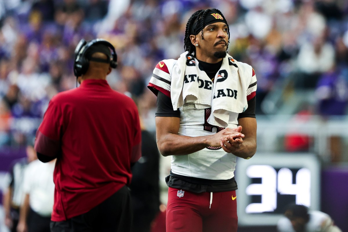 Jayden Daniels Reunites With Former College Teammate in Free Agency ...