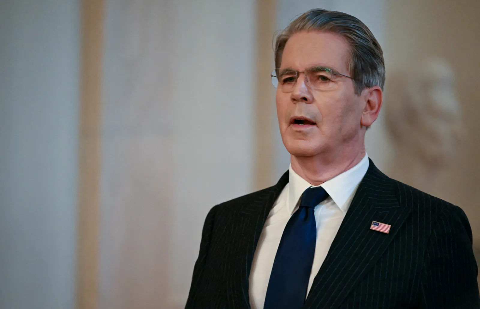 What Scott Bessent Said After Interview Interrupted for Trump Situation ...
