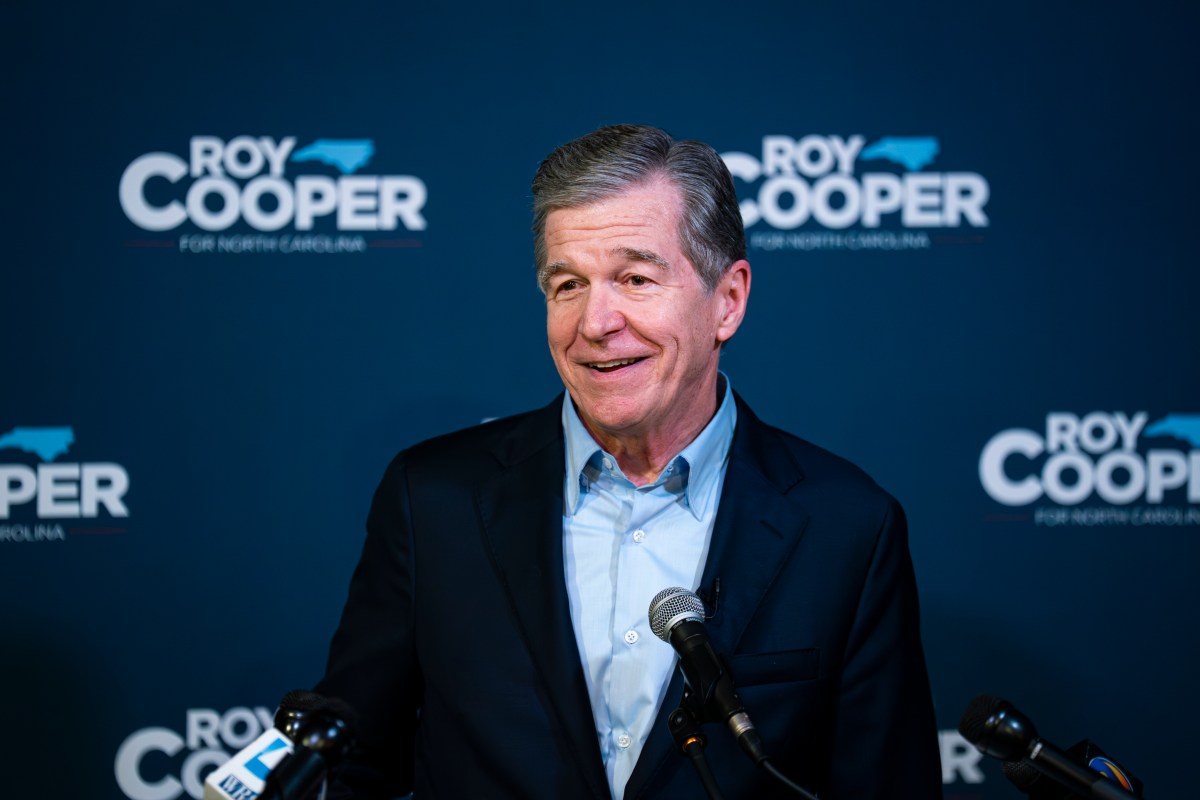 Roy Cooper holds wide early lead over Whatley in NC senate race - Newsweek
