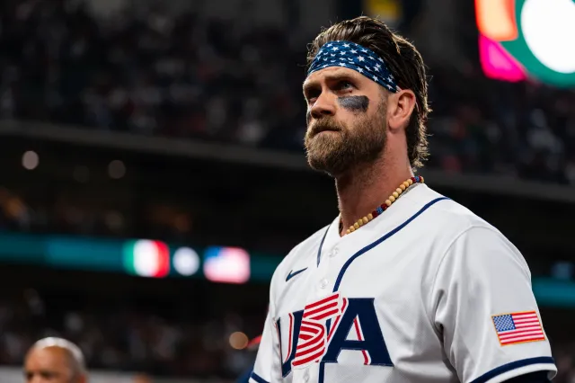 Bryce Harper Praised for Actions Immediately After USA’s WBC Loss to ...
