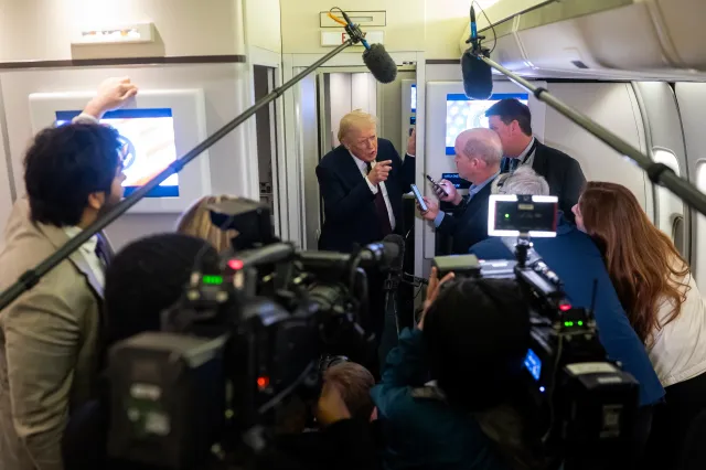 Trump Has Another Clash With a Female Reporter - Newsweek