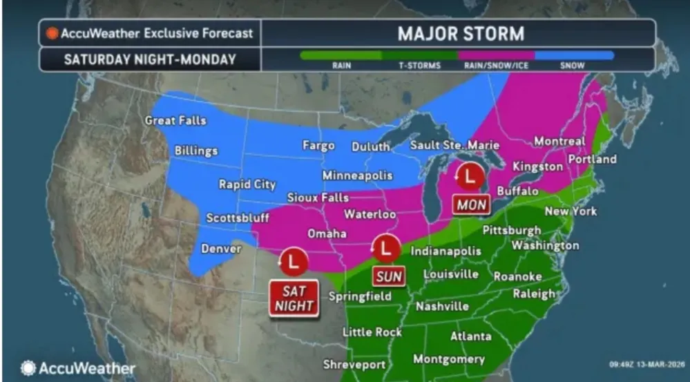 ‘Major’ Winter Storm Could Hit 200 Million Americans With Bomb Cyclone ...