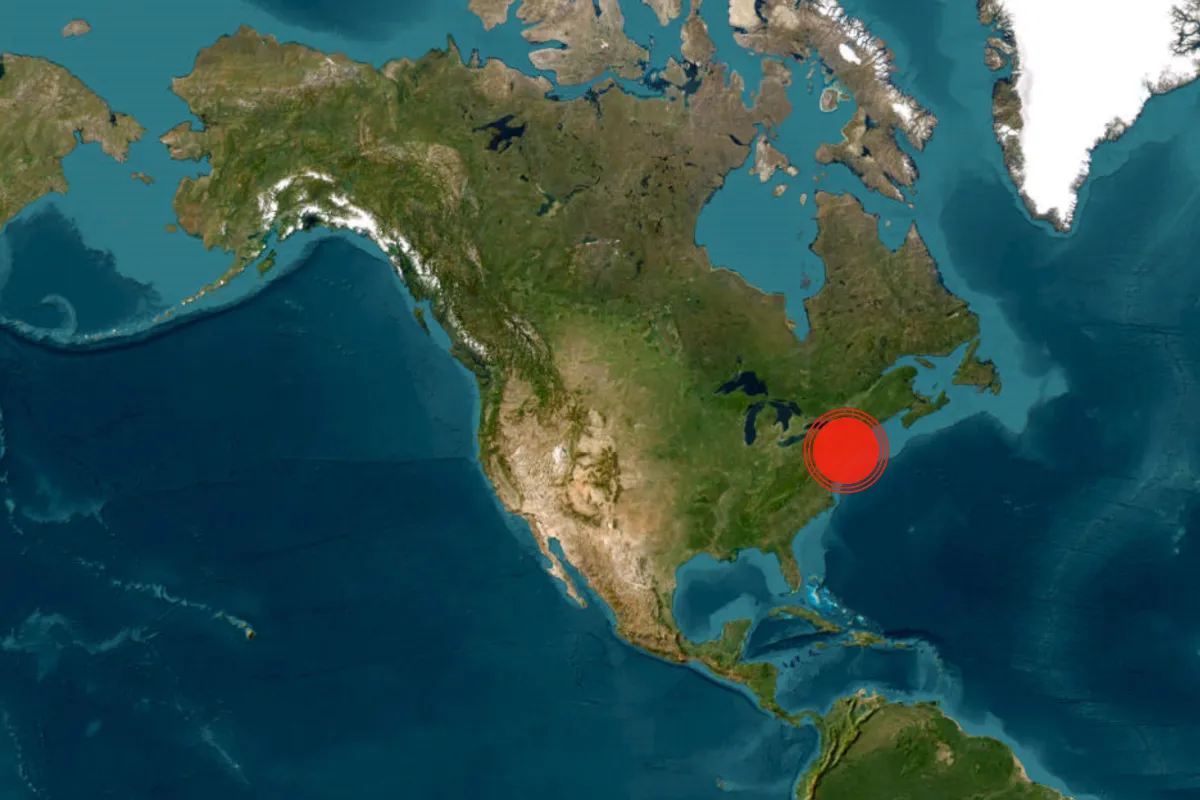 2.3 Magnitude Earthquake Strikes New York, Felt in Westchester: USGS ...